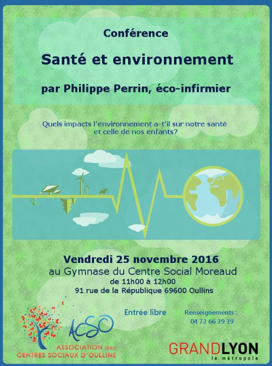 Le 25 novembre, Forum « environnement et santé », par et pour les ...